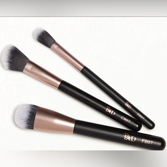 BYOD | Makeup | New Byod 3 Piece Face Brush Set | Poshmark
